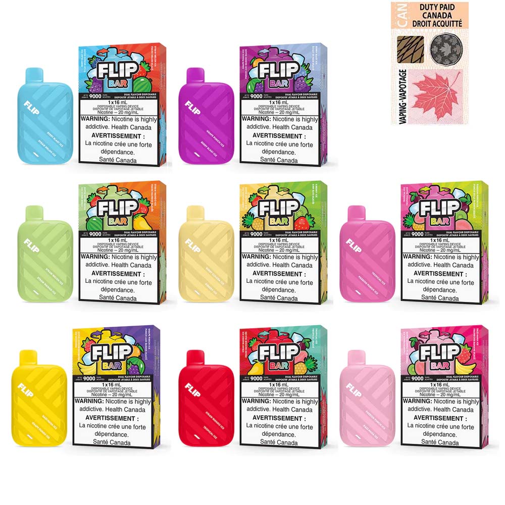FLIP BAR 2 IN 1 9000 PUFF DISPOSABLE – Royal Vape