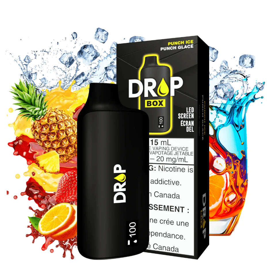 DROP BOX 8500 PUFF DISPOSABLE – Royal Vape