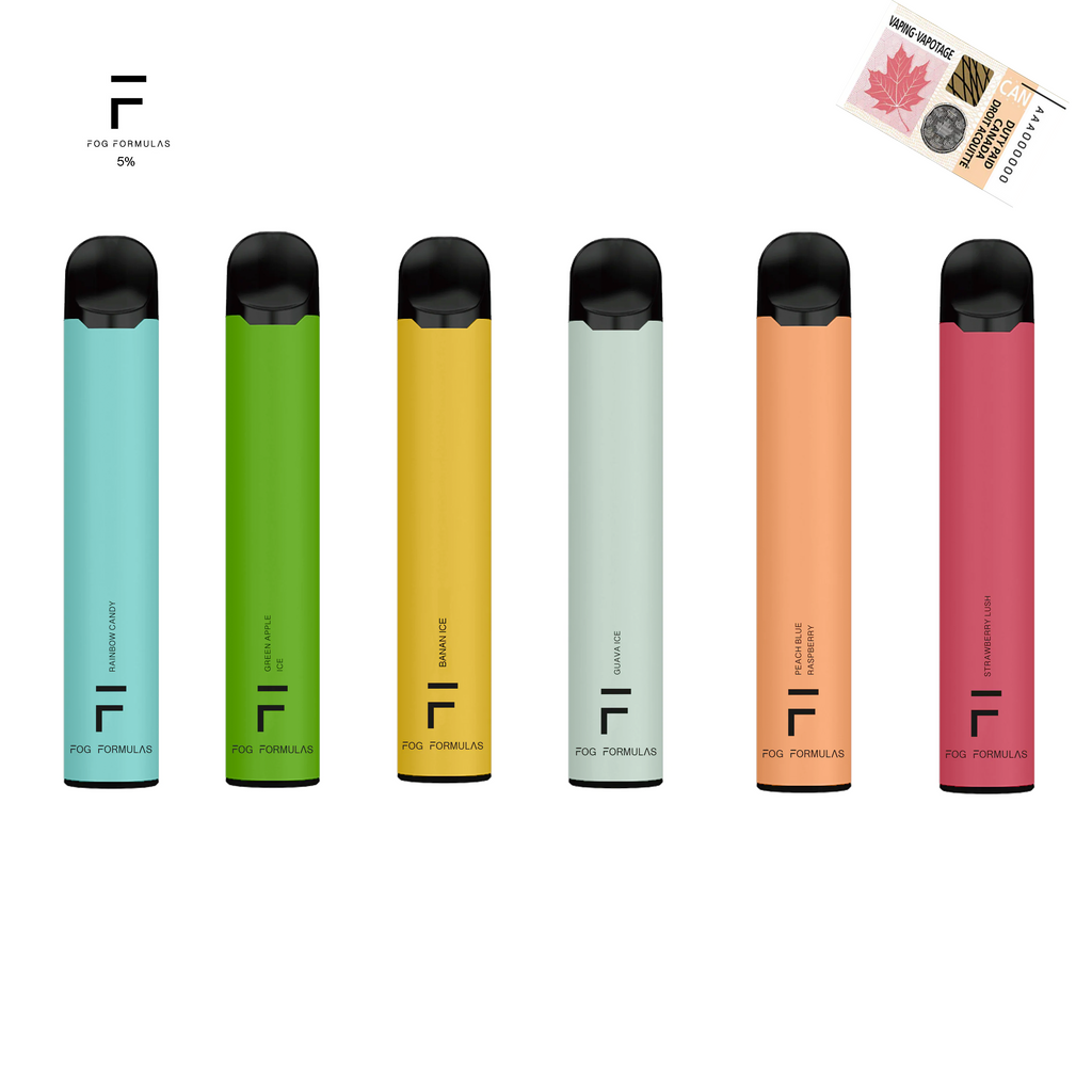 FOG FORMULAS 1600 PUFF INTENSE DISPOSABLE – Royal Vape